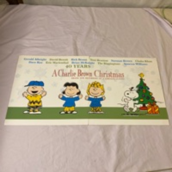 Vintage | Art | Peanuts A Charlie Brown Christmas Movie Promo Poster ...